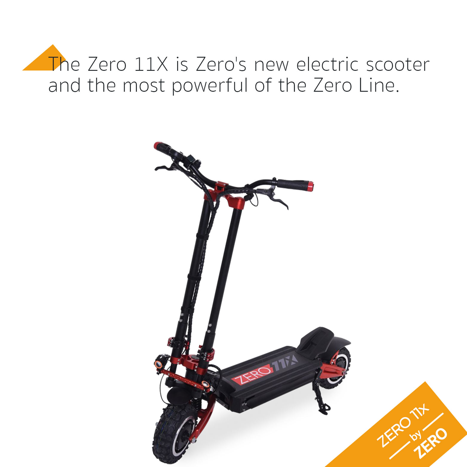 The Zero 11X Scooter - WalkSmart