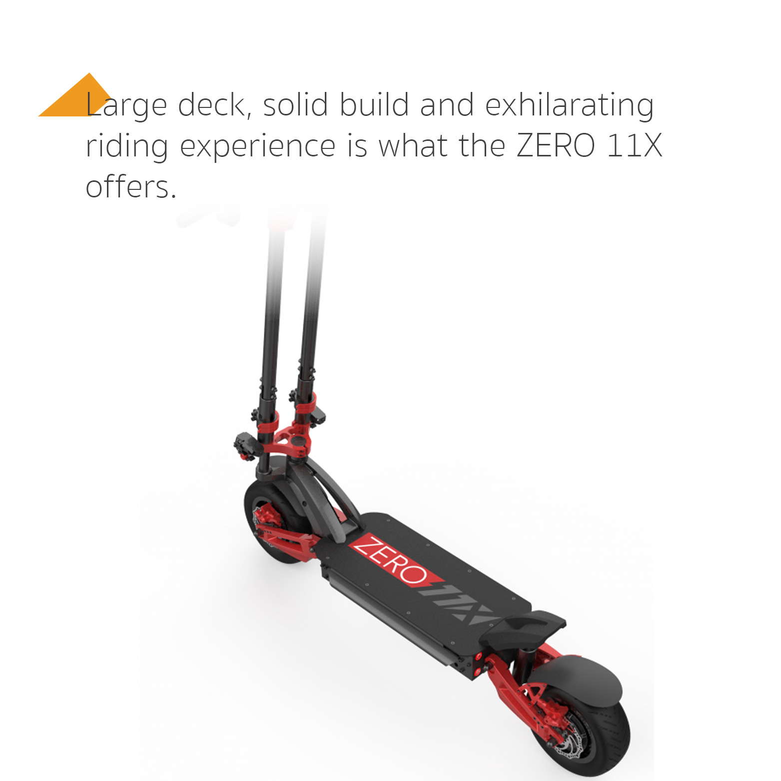 The Zero 11X Scooter - WalkSmart